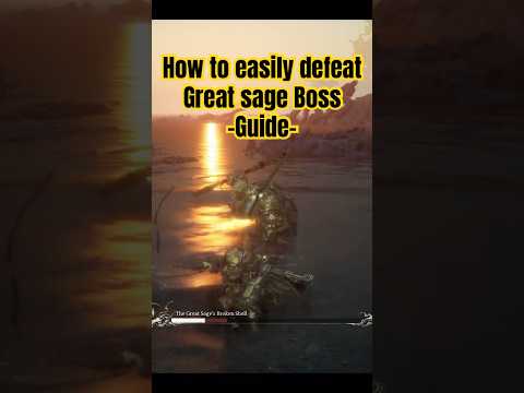 How to Easily Defeat the Great Sage Boss in Black Myth: Wukong! ๐ฅ (No Damage Tips)