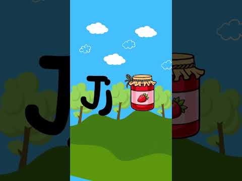 J is for Jam | Letter Sounds on the Go #phonicsounds #abcd
