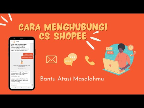 Cara Menghubungi Custumer Service (CS) Shopee Melalui Chat, Call, Email