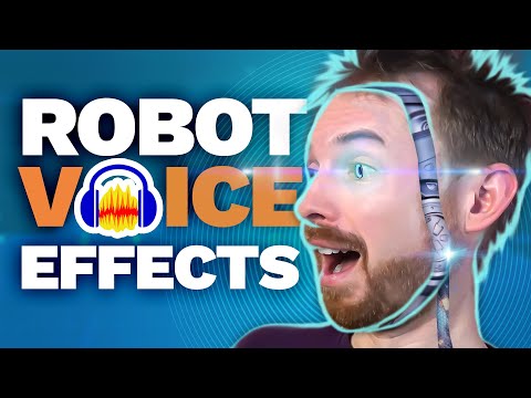 How to Make a Cool ROBOT VOICE!! - Beginner Audacity Tutorial 2025 - Creative Audio