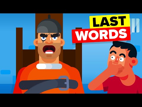 Scary Last words from Death Row Pris…: English ESL video lessons