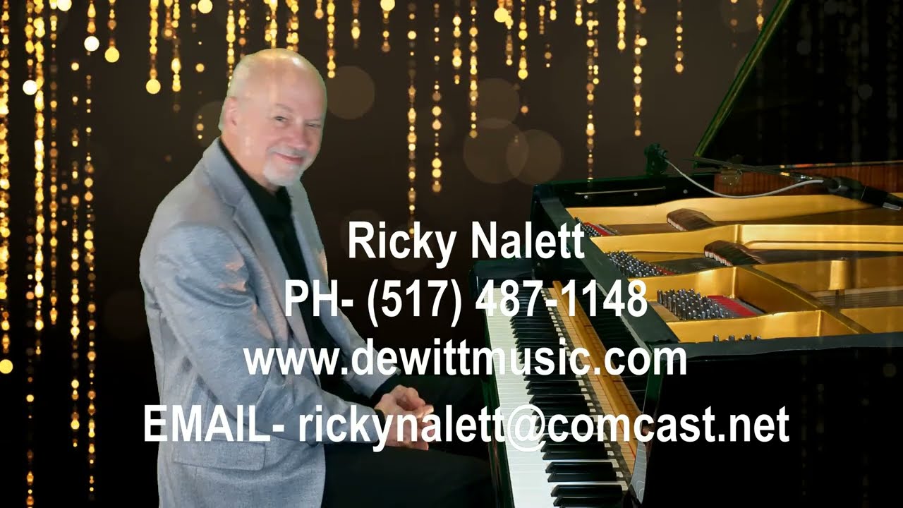 Hire Ricky Nalett - Pianist in Dewitt, MI | GigSalad
