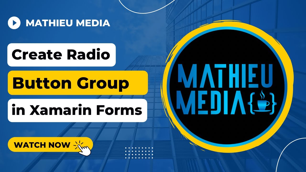 How to create Radio Buttons in Xamarin Forms for iOS and Android — Part5