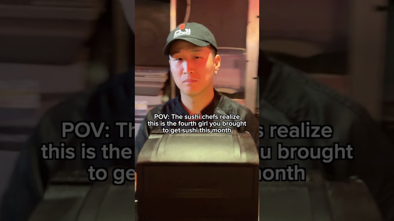 The sushi chef knows…