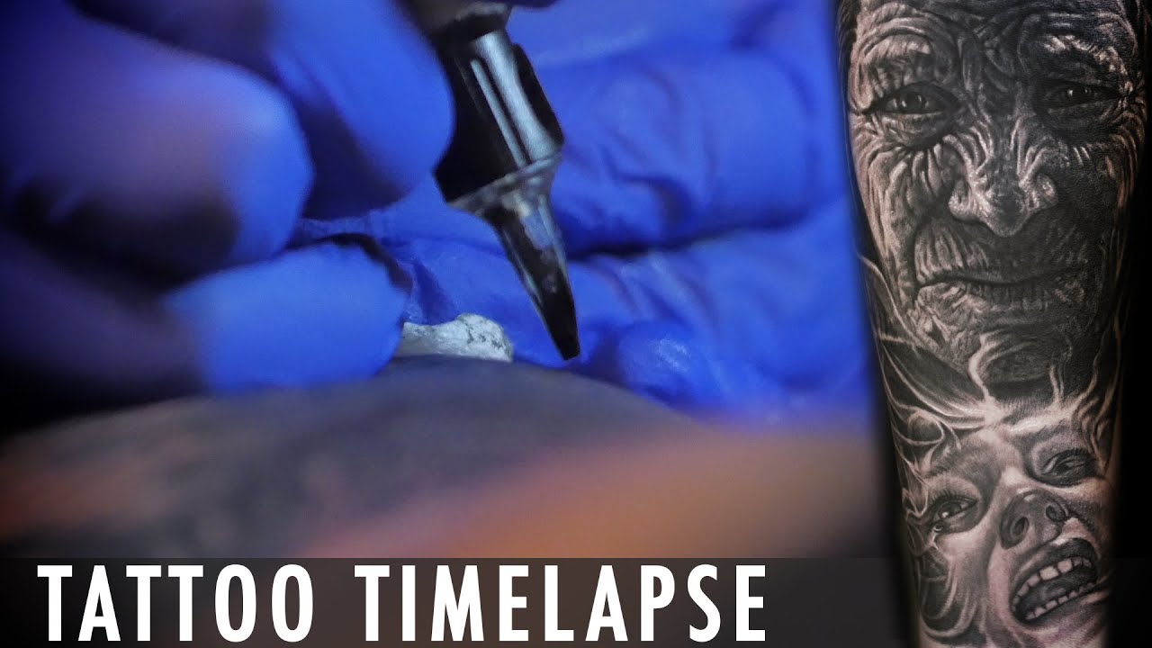 Tattoo Timelapse - Q Tattoos
