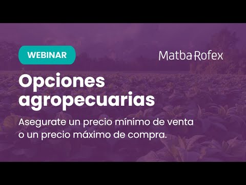 Webinar Opciones agropecuarias - Grupo MtR