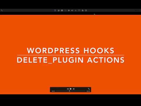 Learn WordPress Action Hooks delete plugin Part 24 Example - Mind Luster