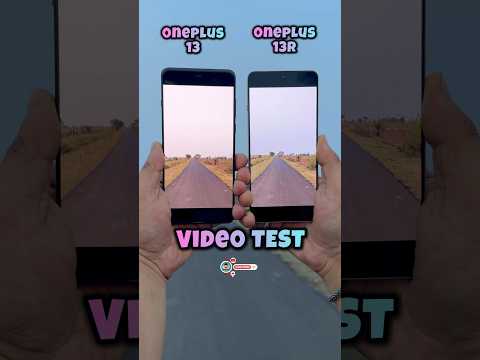 Oneplus 13 Vs Oneplus 13R Video Stabilization Test #shorts