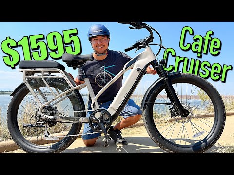 Cafe Cruiser Electric Bike | Ride1Up Ebikes | Passenger eBike