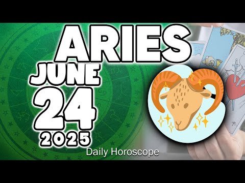 𝐀𝐫𝐢𝐞𝐬 ♈ 🤫BIG CHANGES & EXCITING POSSIBILITIES!🤩🎉 Horoscope for today JUNE 24 2025 🔮 #horoscope #new