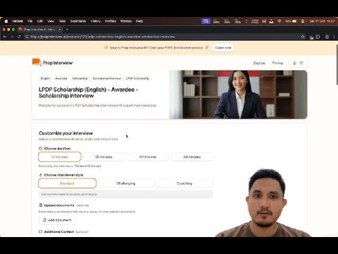 Prep Interview AI: Interview Simulation