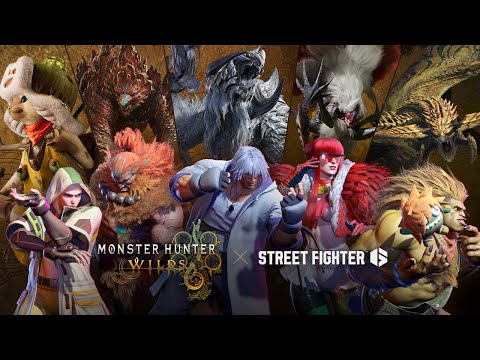 Street Fighter 6 X Monster Hunter Wild Collab Announces Special Customs ...