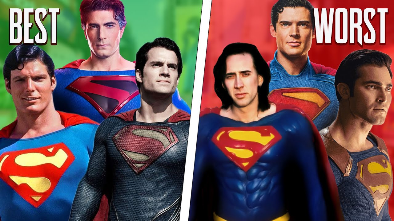Ranking EVERY Live Action Superman Suit From WORST To BEST