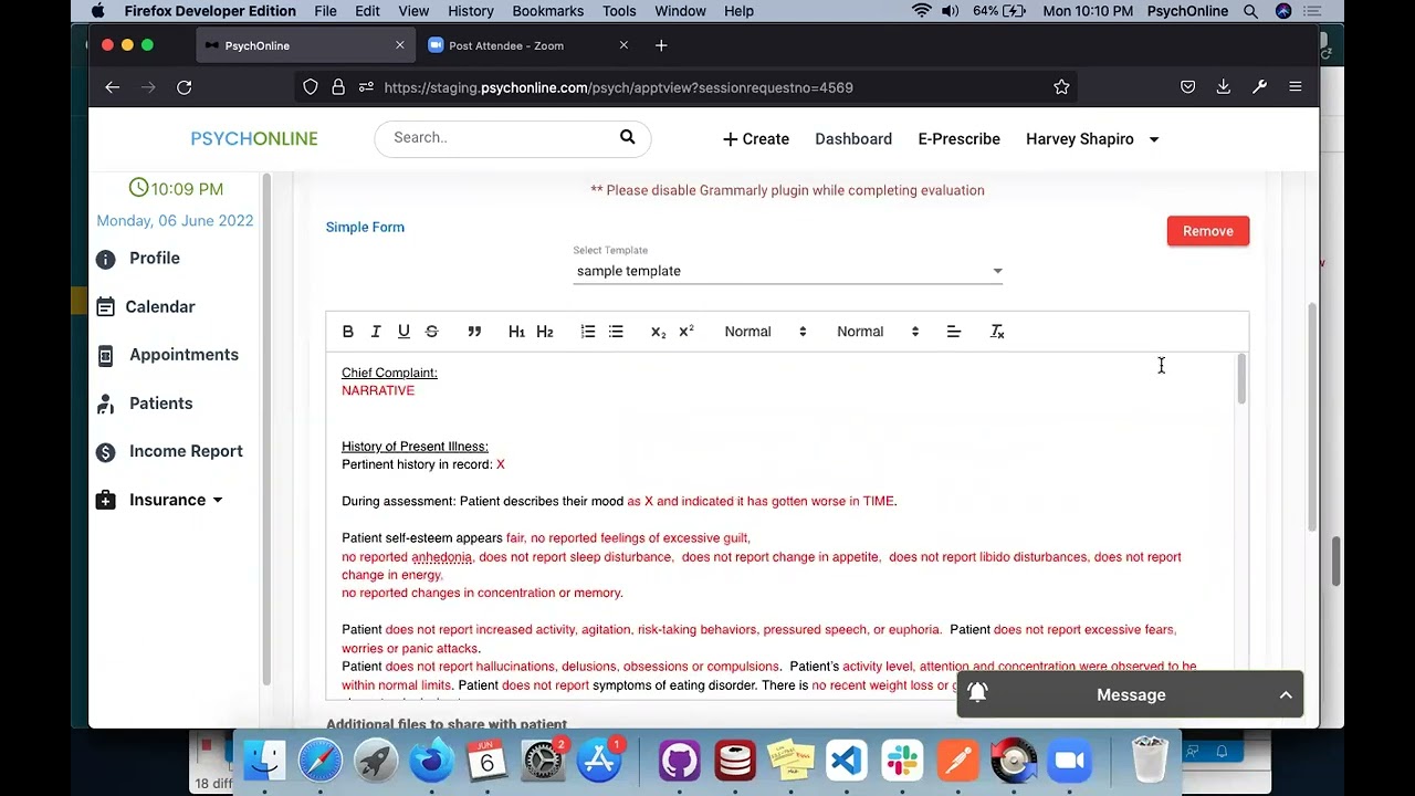 Forms Tutorial | PsychOnline