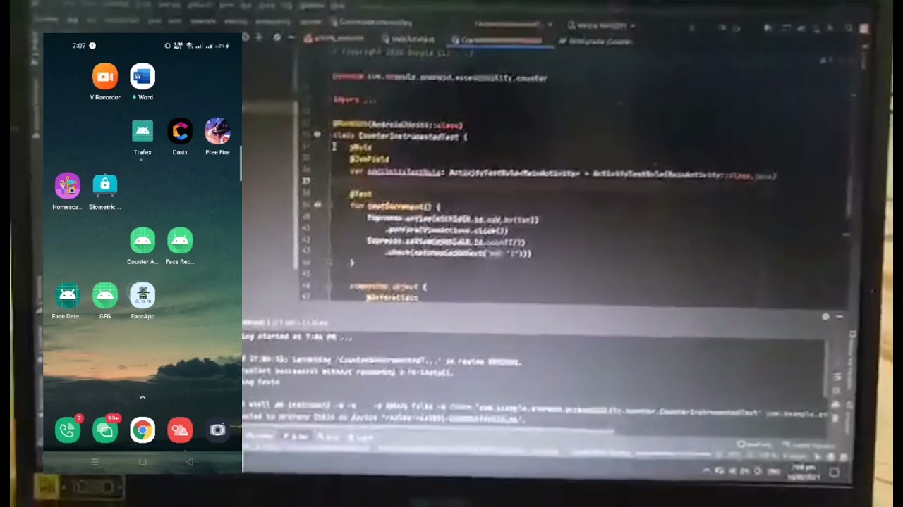 Spectra: Automated Accessibility Testing Using Espresso