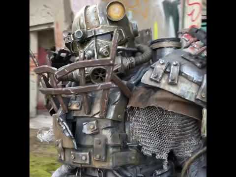 T60 Fallout power armor cosplay raider edition
