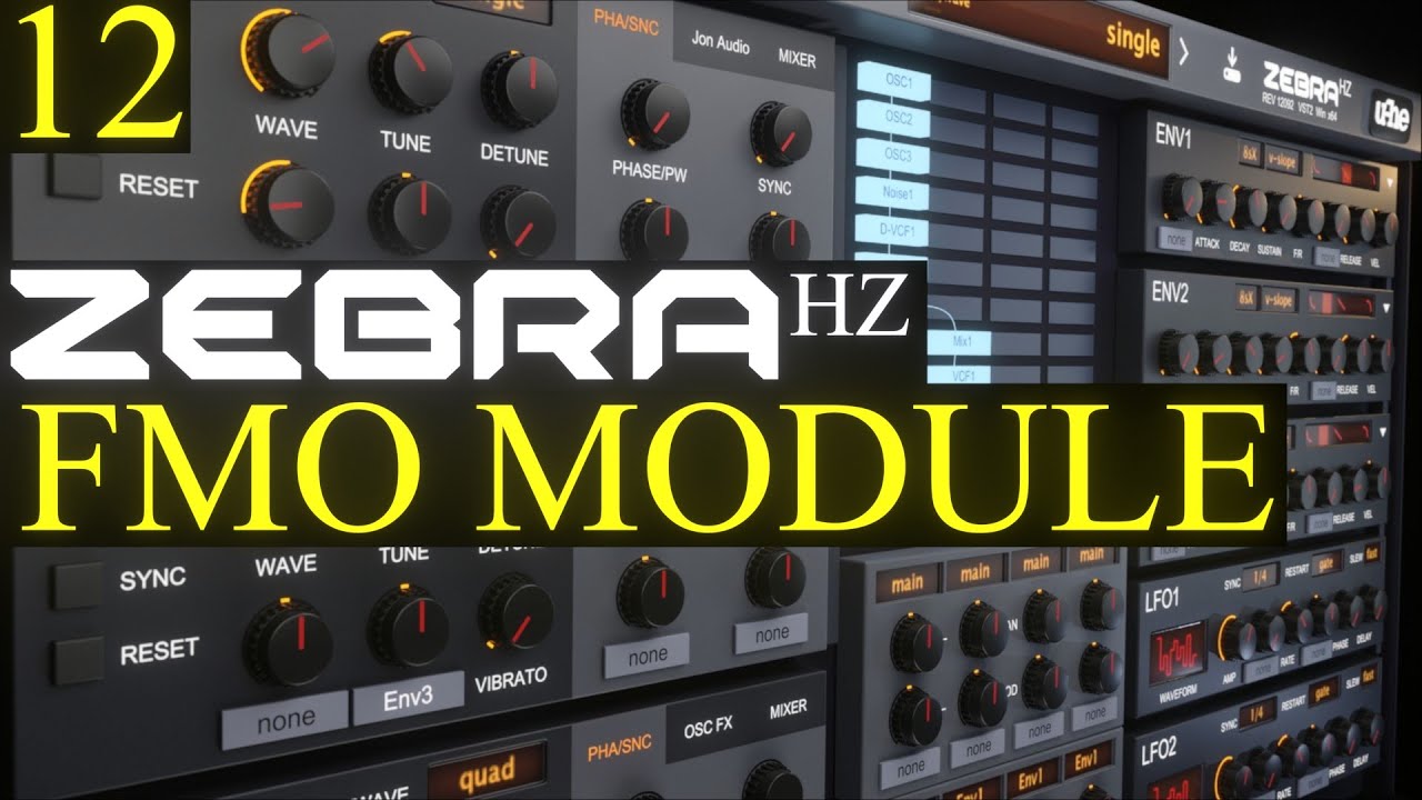 FMO Module Zebra HZ Tutorial Lesson 12