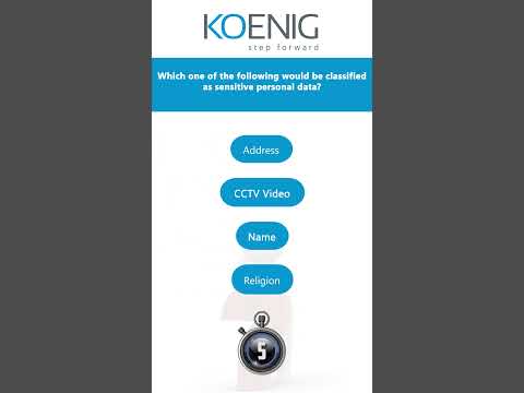 Learn Certified Data Protection Officer CDPO (includes GDPR) online | Koenig Solutions