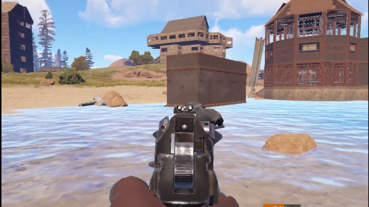 RUST - Devblog 138 - Shooting with the M92 Pistol -  New gun !