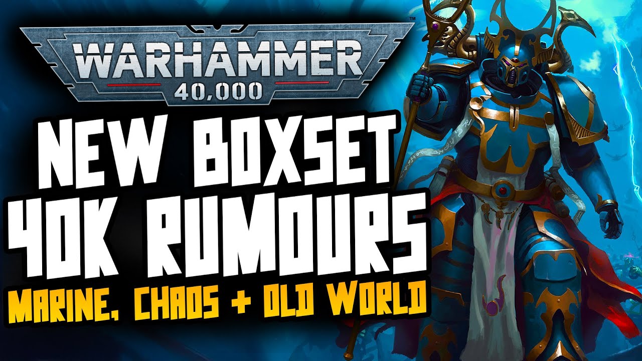 Exciting New Rumors in the Warhammer 40K Universe: Space Marines, Chaos ...
