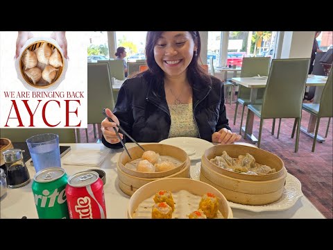 AYCE Chinese Food Dim Sum at China Max Dumpling House UNLIMITED food for 90 mins