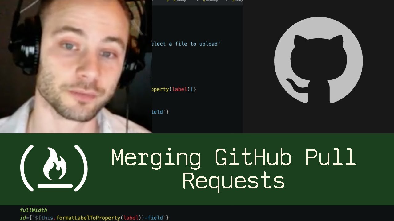 Merging GitHub Pull Requests (P4D8) - Live Coding with Jesse