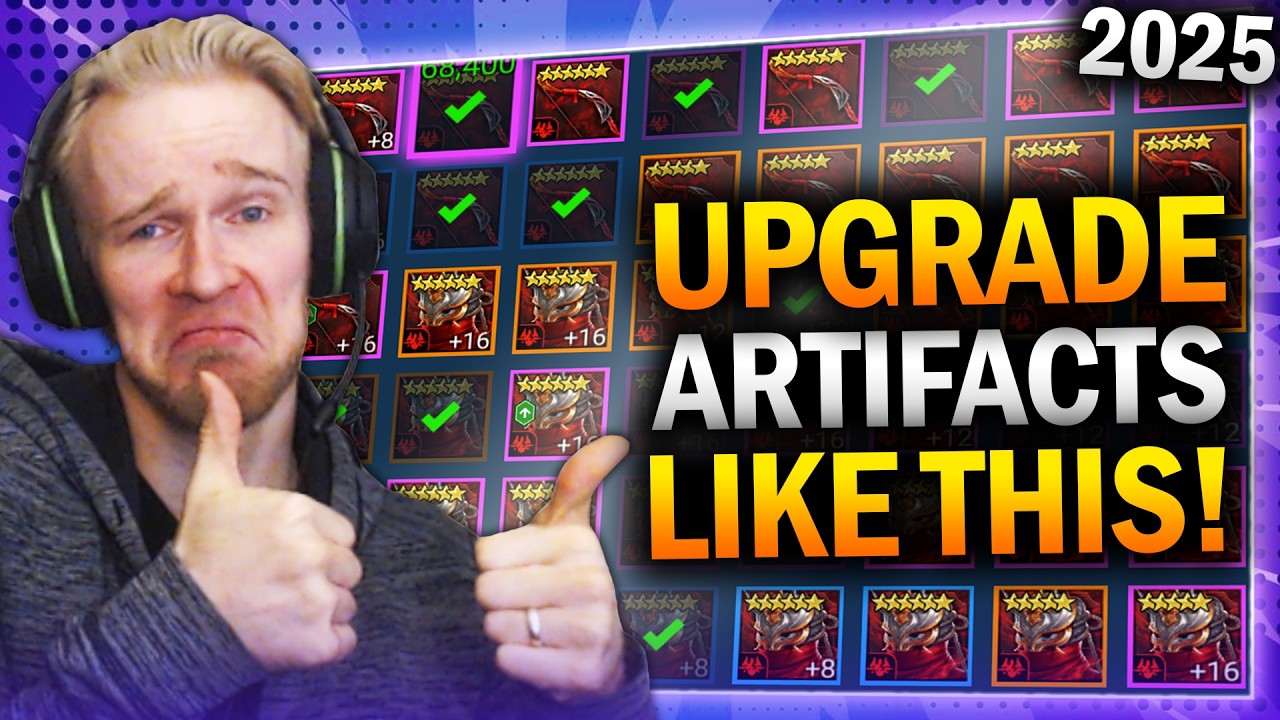 ONLY ARTIFACT GUIDE YOU NEED for GODLY GEAR (2025) - Raid Shadow Legends Tips