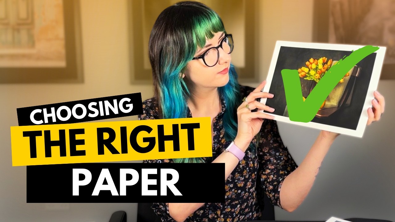 ✅ CHOOSING THE RIGHT PAPER TYPE FOR PRINT