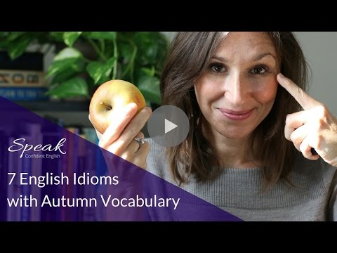 7 English Idioms with Autumn Vocabulary