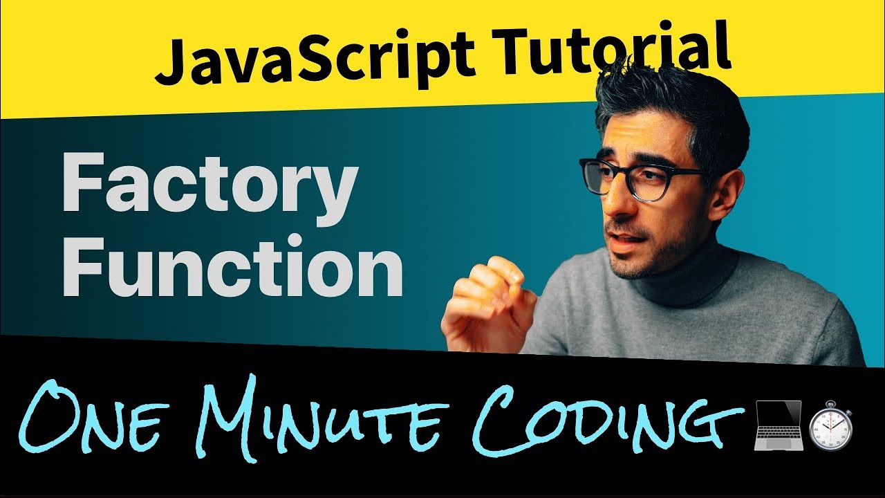 What is Factory Function in JavaScript - in 1 minute
