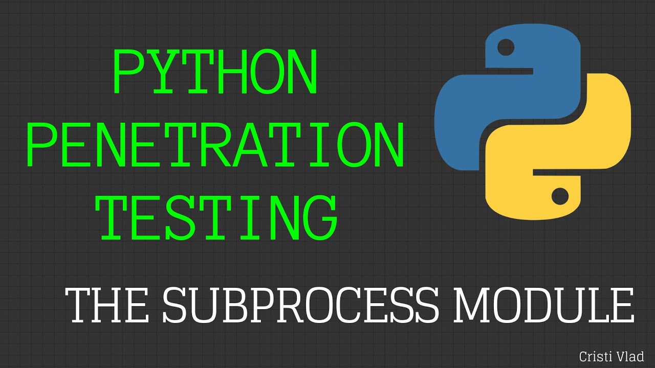 Python Penetration Testing - System Modules Explained (subprocess)