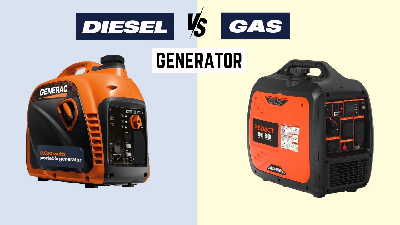 Diesel vs Gas Generators 2026 ⚡ Which One Is Right for You?