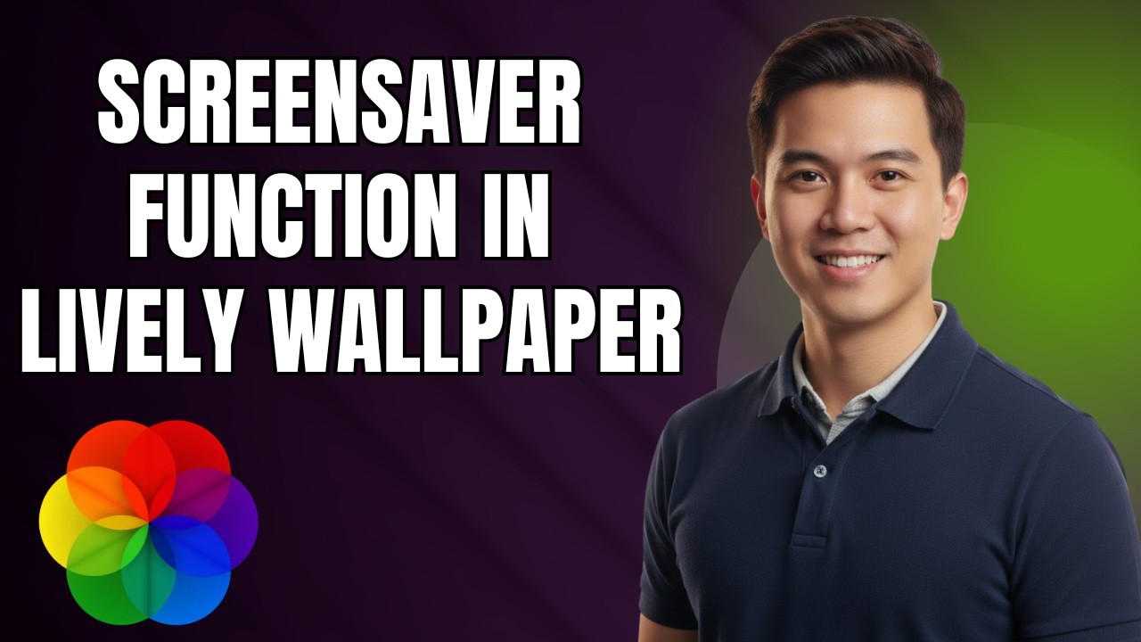 How to Use the Screensaver Function in Lively Wallpaper (Windows Tutorial 2026)