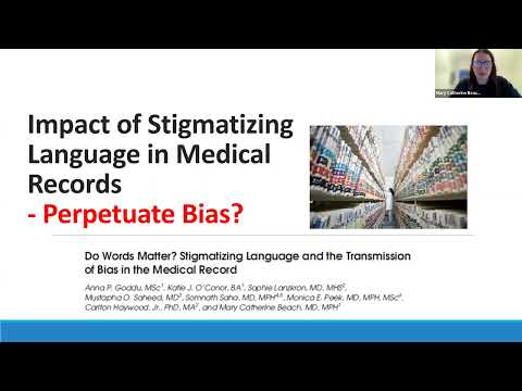 How should we measure and address stigmatizing language in patient medical records?