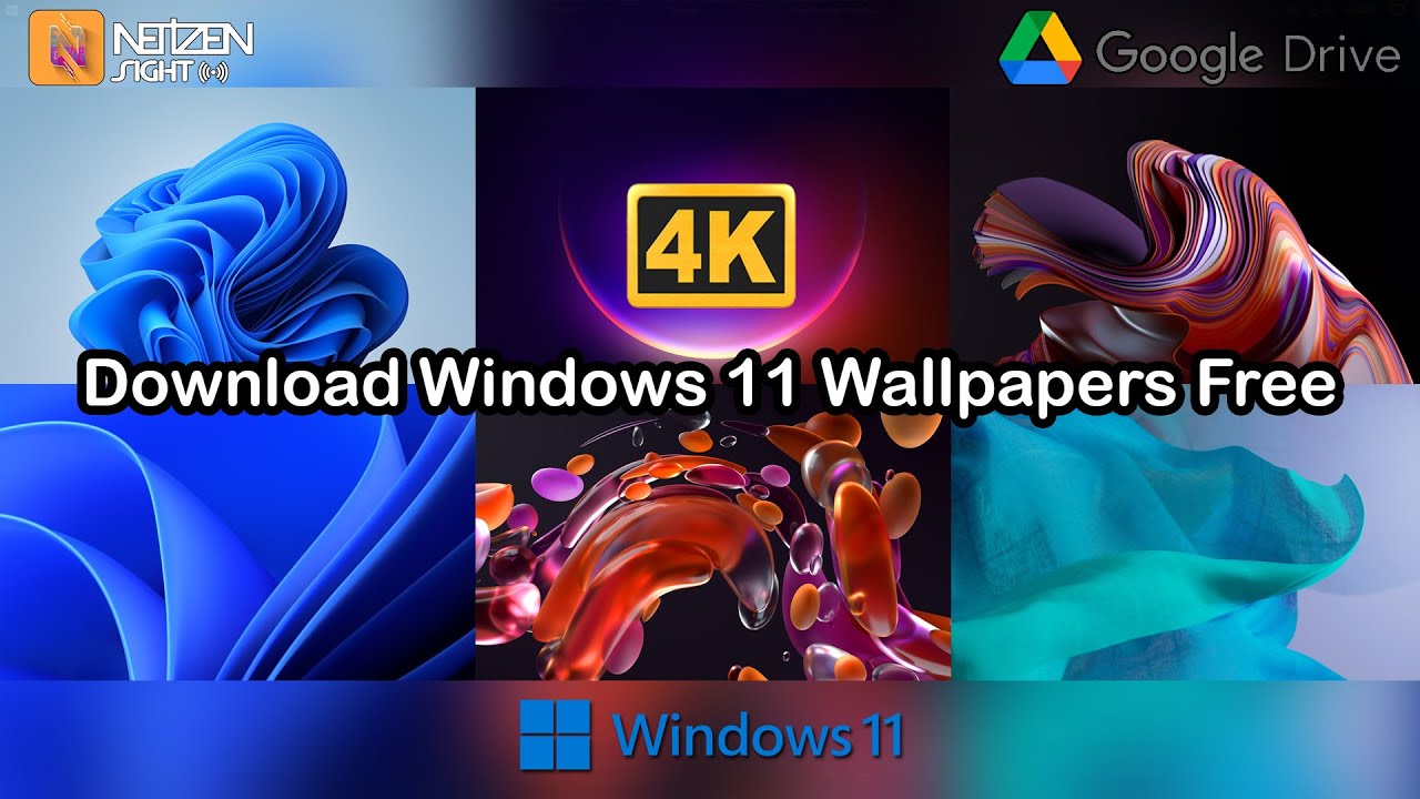 WINDOWS 11 4K WALLPAPER FREE