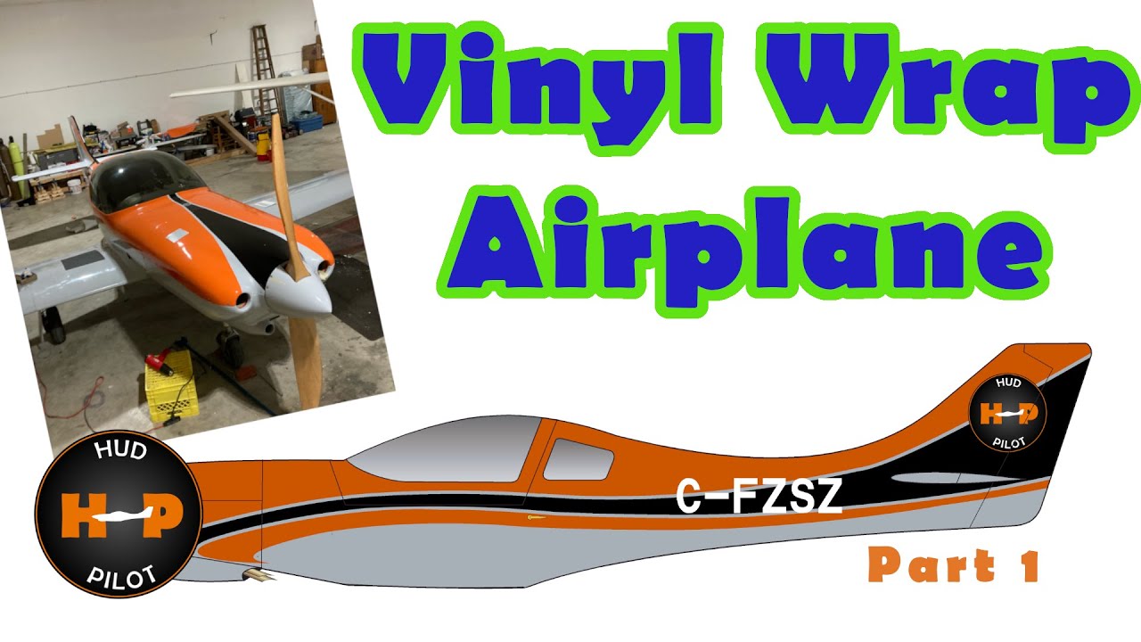 Aviation: Vans RV Aircraft - Vinyl Wrap an Airplane: How I did it. Part 1
