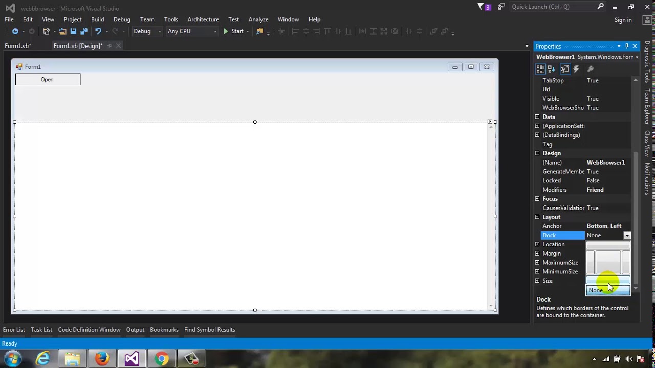 vb net   How To Resize form elements when the window is resized