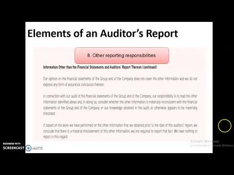 AUD589 Independent Auditors Report Part 1
