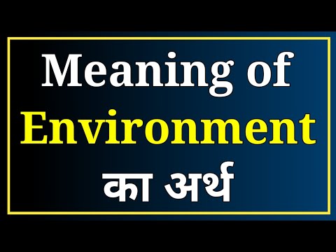 Unveiling the Secrets: Discover the Meaning of Environment in Hindi!