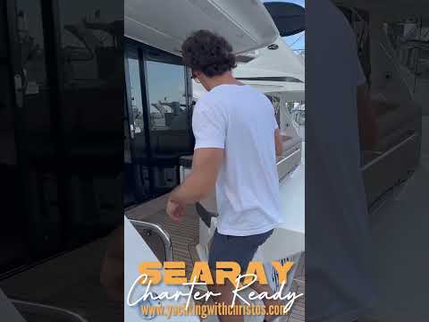 Pristine 44ft 2017 Searay Sundancer 400 ~ Boarding peak (786) 651-1093 ~ CharterReady