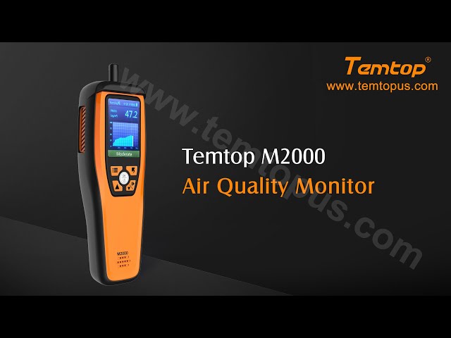 Air Quality Monitor - Temtop M2000C 2nd Generation Air Quality Monitor ...