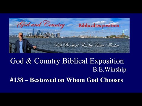 #138 Bestowed on Whom God Chooses