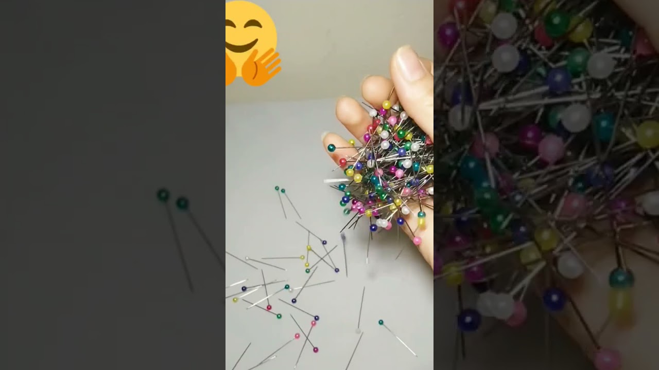 #drop it#satisfying color #pins #crafty #shorts #asmr