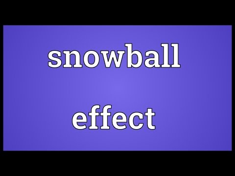 Snowball effect Meaning