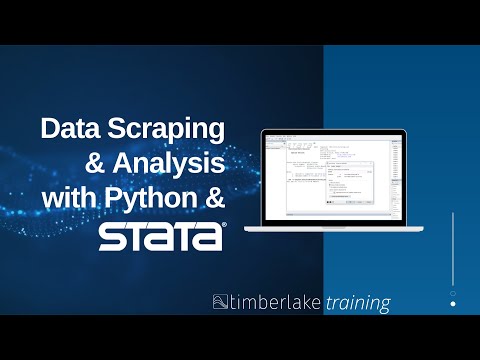 Data Scraping and Analysis with Python and Stata | Learn 100% Online