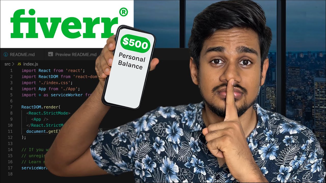 How To Make Your FIRST $500 On FIVERR - Freelance Coding