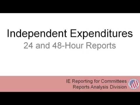 IE Committees (Red Track): 24 & 48-Hour Reports