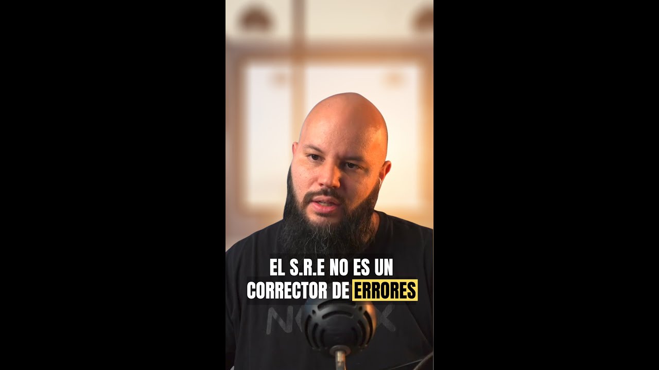 El SRE no es un corrector de errores | EP104 @PeladoNerd