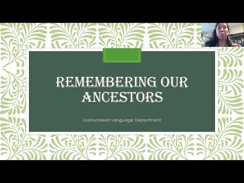 Lushootseed Language Community Lesson August 18, 2021 – Lushootseed