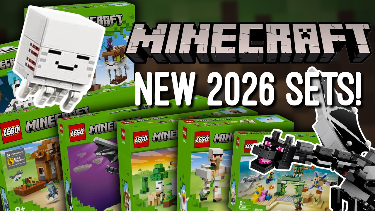 New LEGO Minecraft Summer 2026 Sets Revealed!